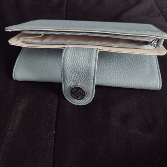 mundi | Bags | Soft Blue Mundi Wallet | Poshmark